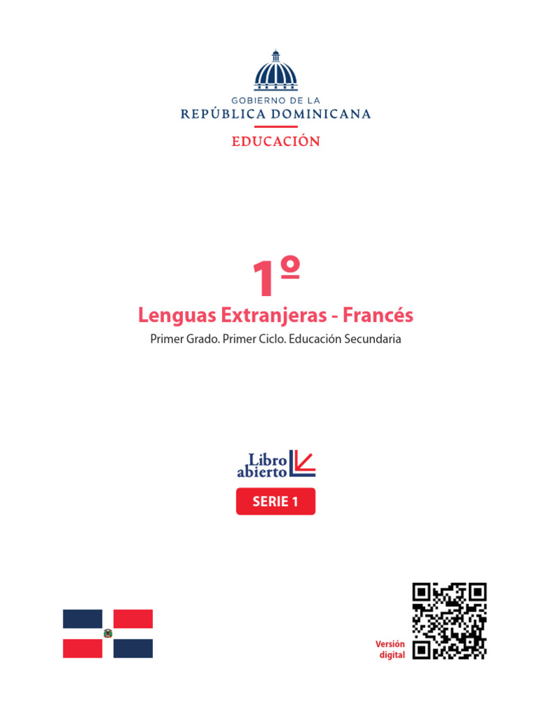 Lenguas Extranjeras - Francés 1° Secundaria (Libro Abierto) | PDF