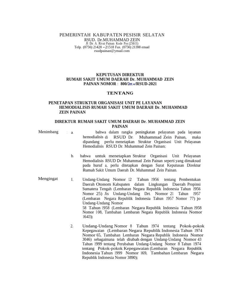 Contoh Skep HD | PDF