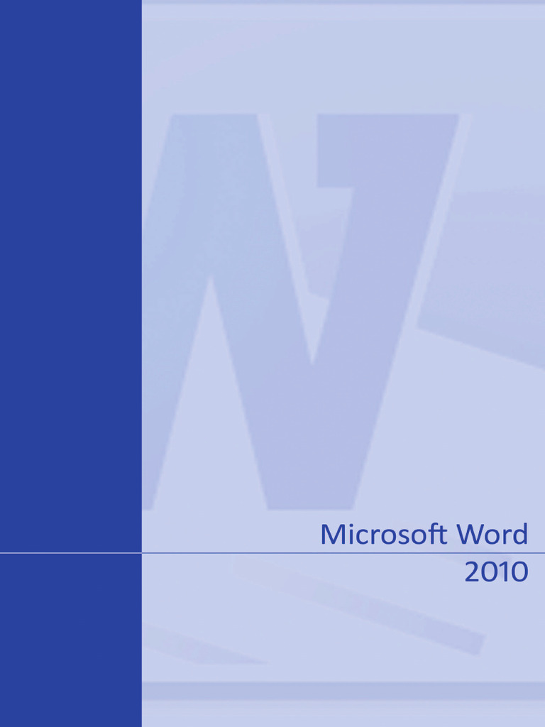 Word 2010 | PDF