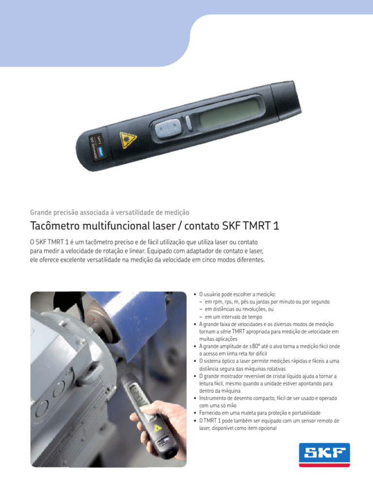 Tacometro Portatil SKF | PDF