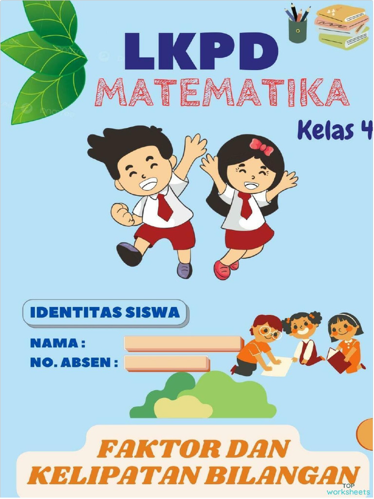 LKPD Faktor Dan Kelipatan Bilangan | PDF
