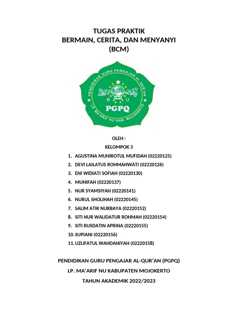 Naskah BCM 3 - 2 | PDF