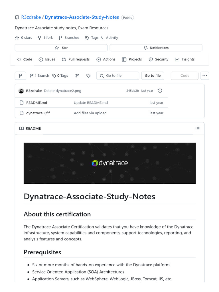 SC - Study-Notes - Dynatrace Associate Study Notes, Exam Resources ...