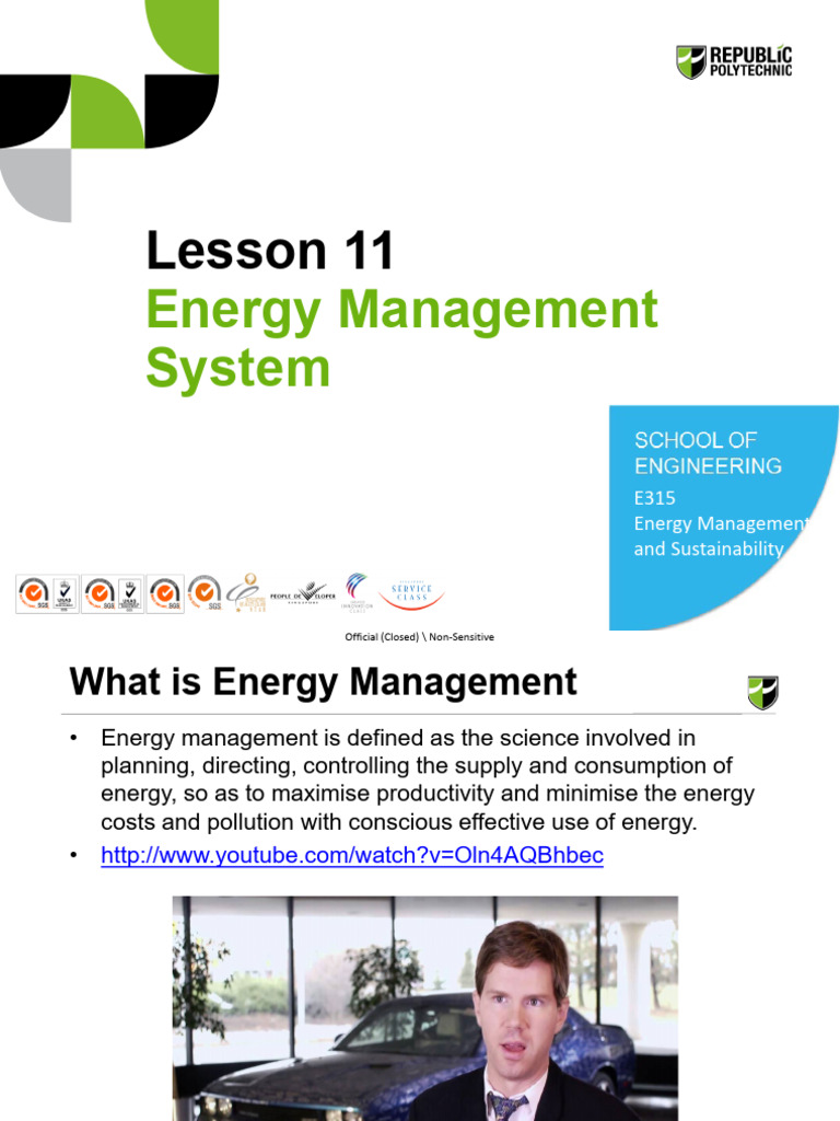 Lesson 11: Energy Management System | PDF