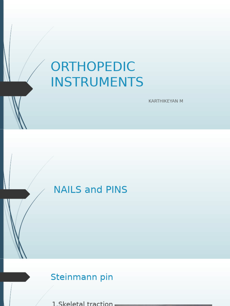 Orthopedic Instruments | PDF