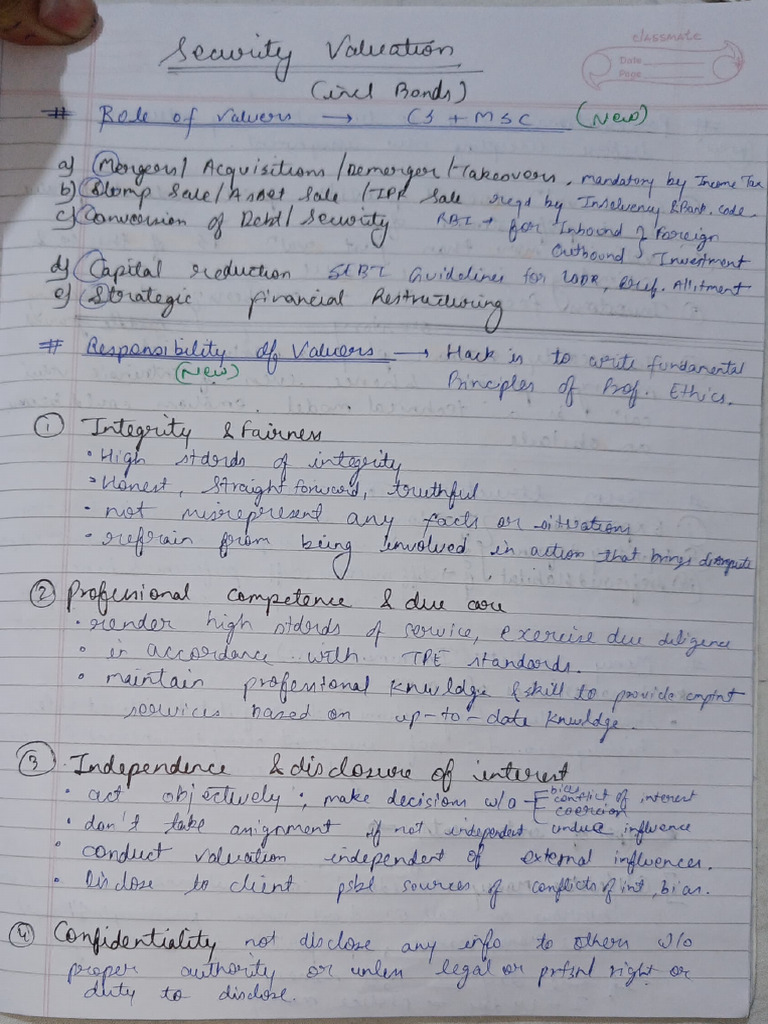 Security & Bond Valuation | PDF