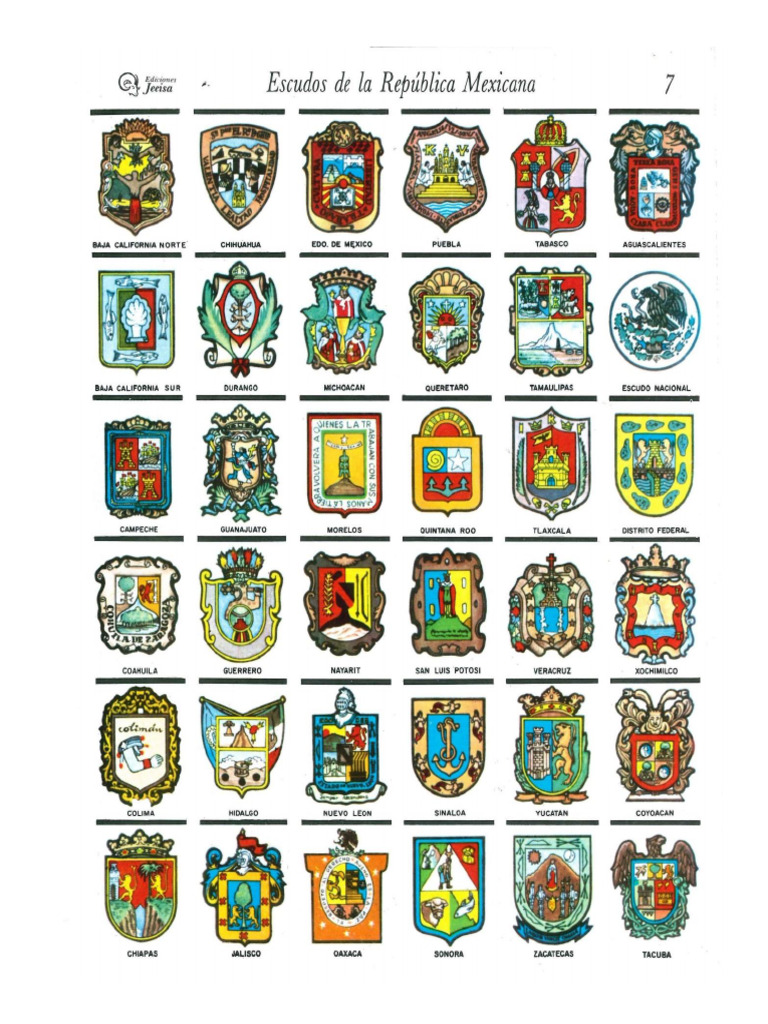 Escudos Estados Edomex | PDF