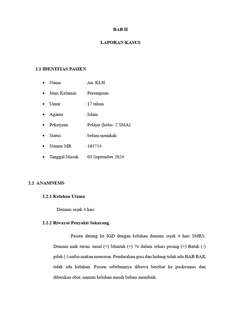 Laporan Kasus DSS | PDF