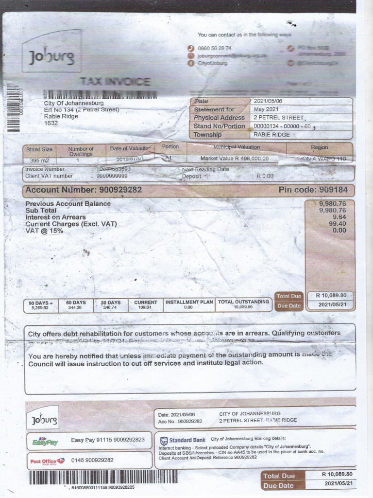 Proof of Residence. Regards | PDF