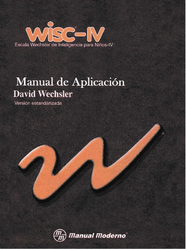 Manual WISC 4 | PDF
