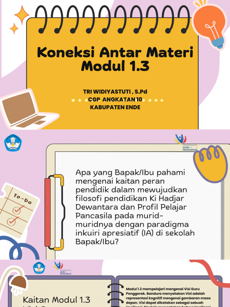 Koneksi Antar Materi Modul 1 3 PDF | PDF