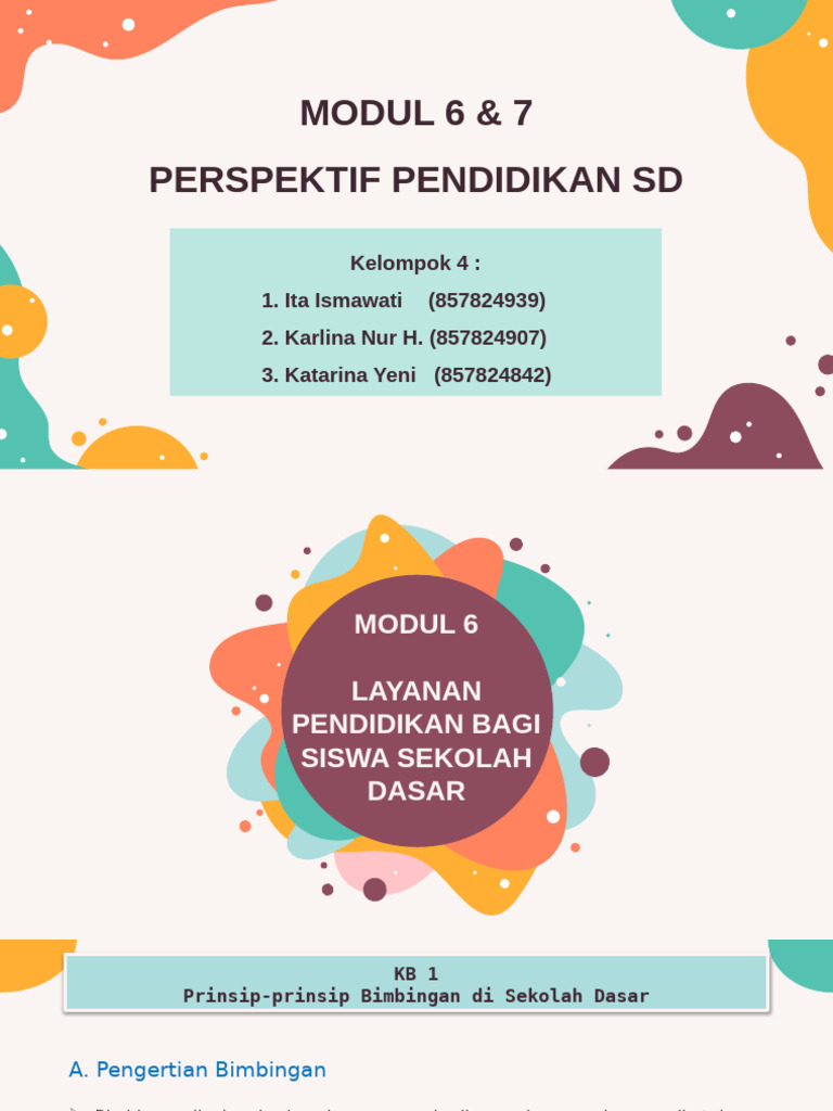KELOMPOK 4 PERSPEKTIF MODUL 6&7 | PDF
