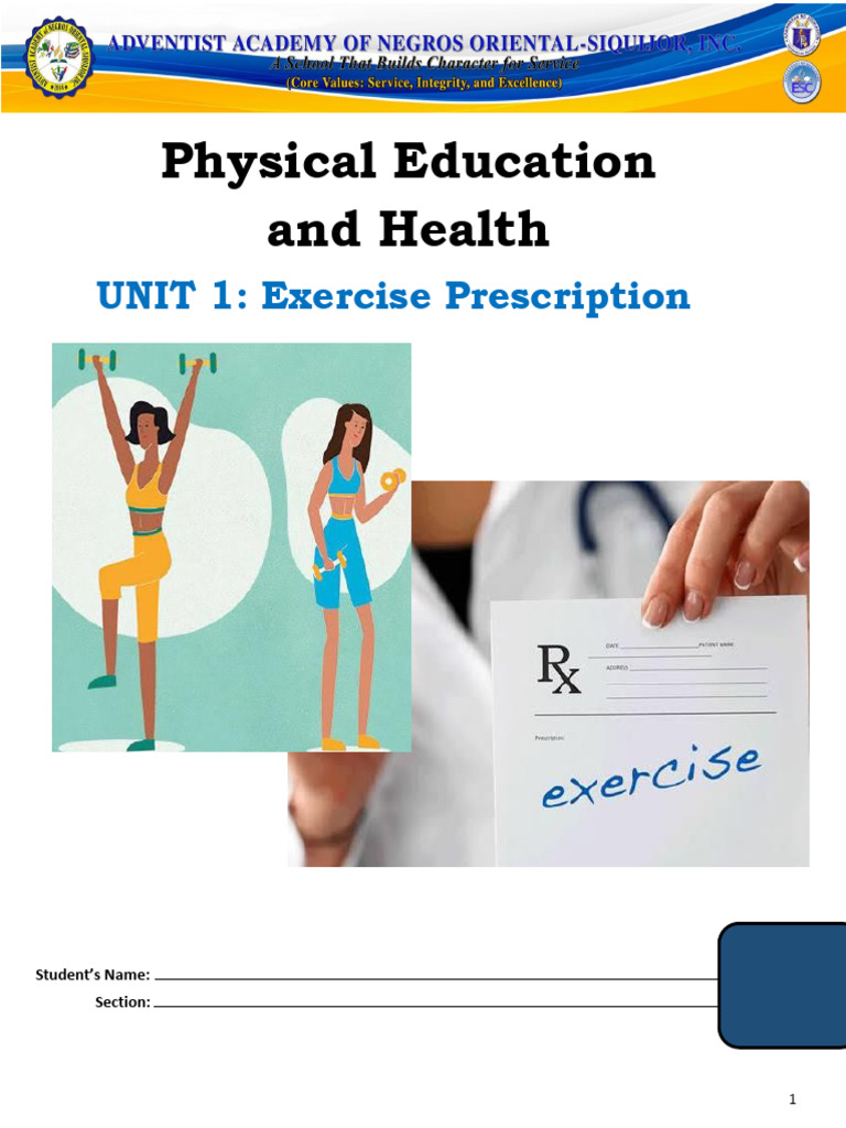 PE 11 Unit 1and 2 | PDF | Coronary Artery Disease | Heart