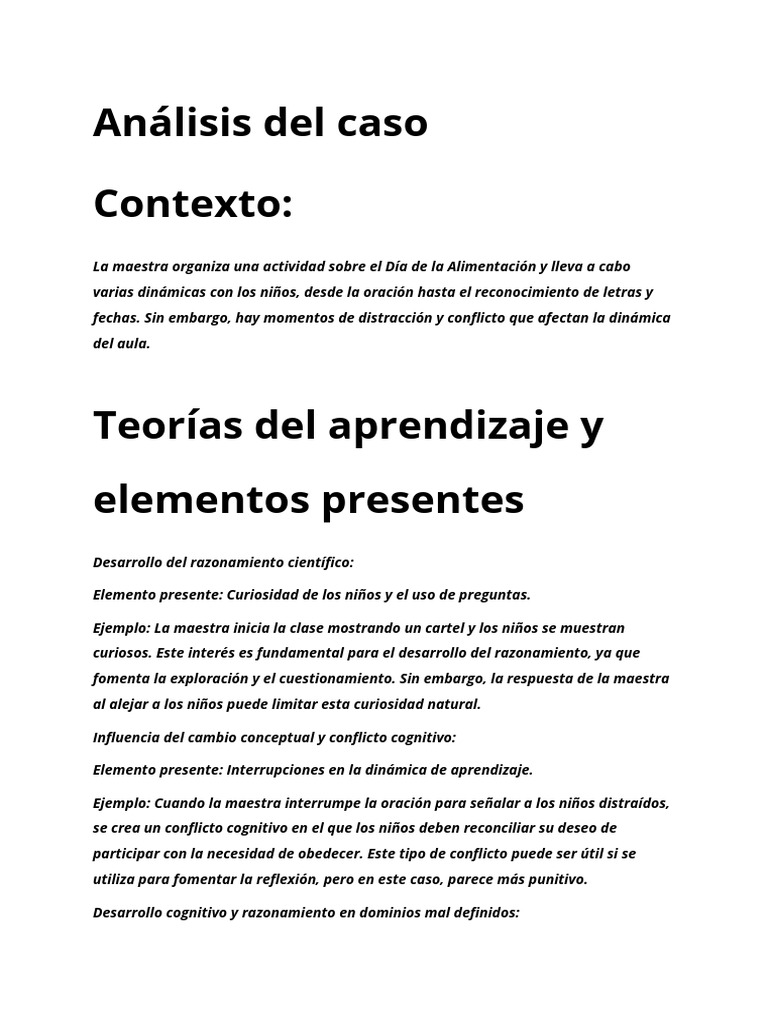Alexandra Brito, Análisis Del Caso. | PDF
