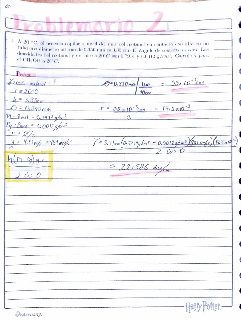 Problemario 1.2 Cinética | PDF