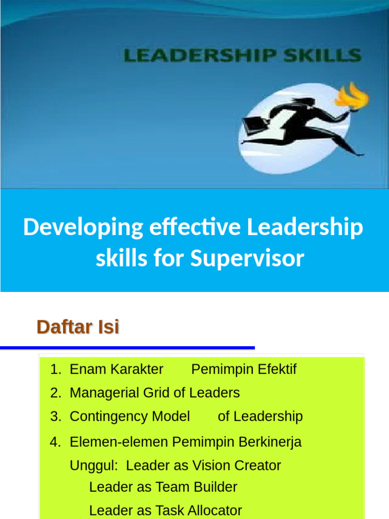 LEADERSHIP SKILLS | PDF