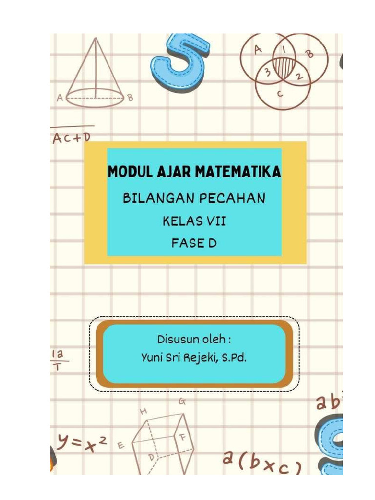 0305 Modul Ajar 7 Bilangan Pecahan | PDF