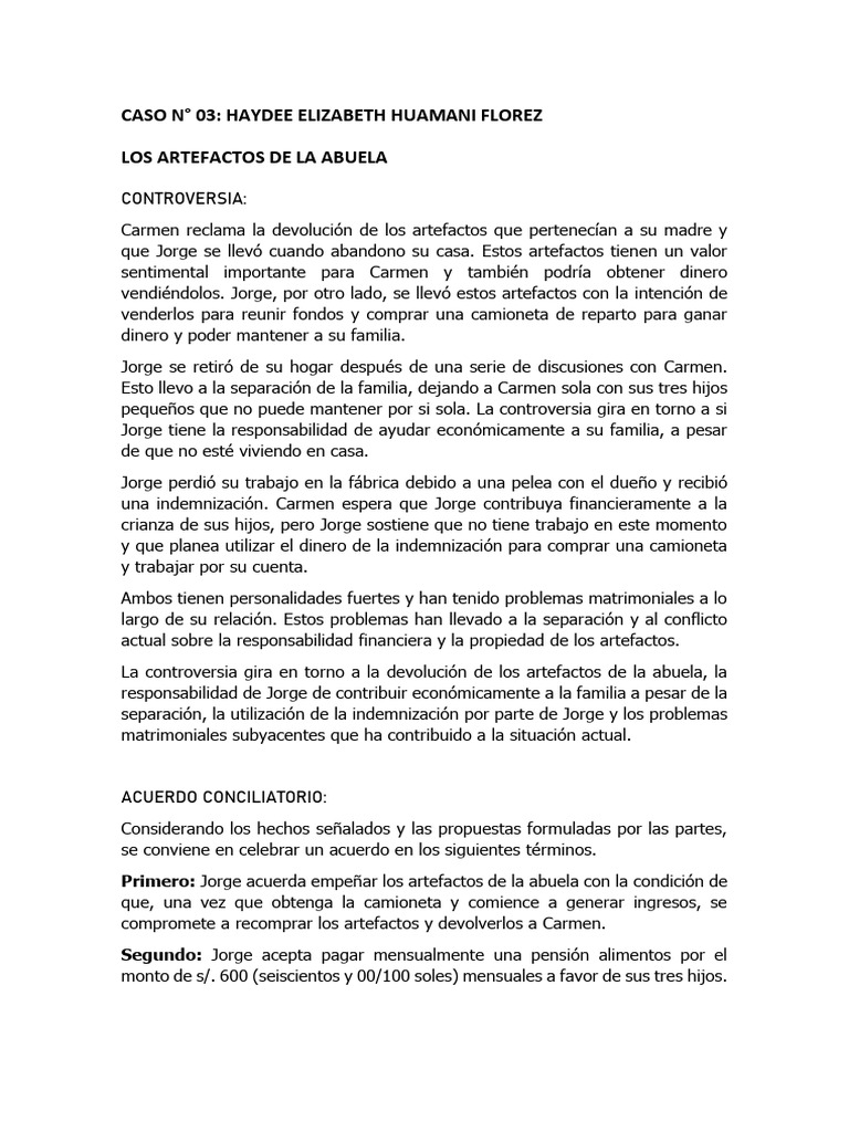 Caso N 03 | PDF