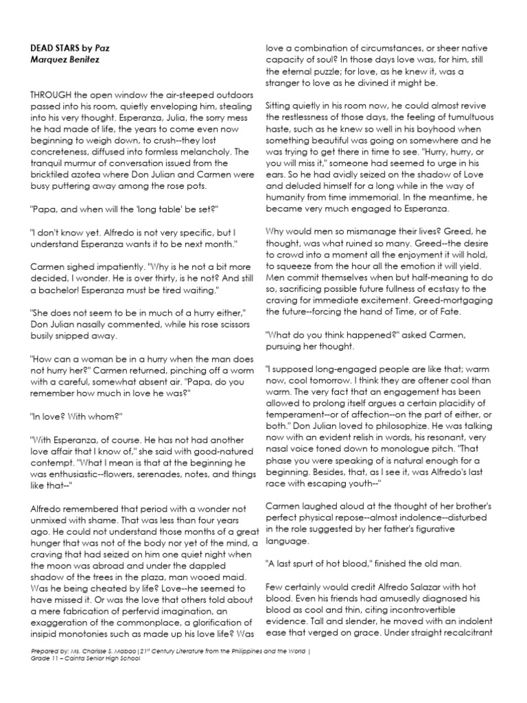 Dead Stars | PDF