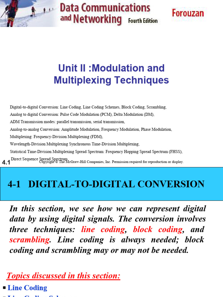 DCCN U2 | PDF | Bit Rate | Modulation