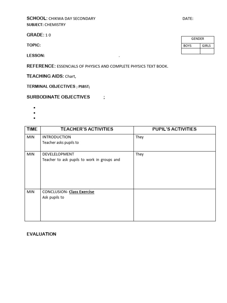 Chemistry Lesson Plans-1 | PDF | Mole (Unit) | Molecules