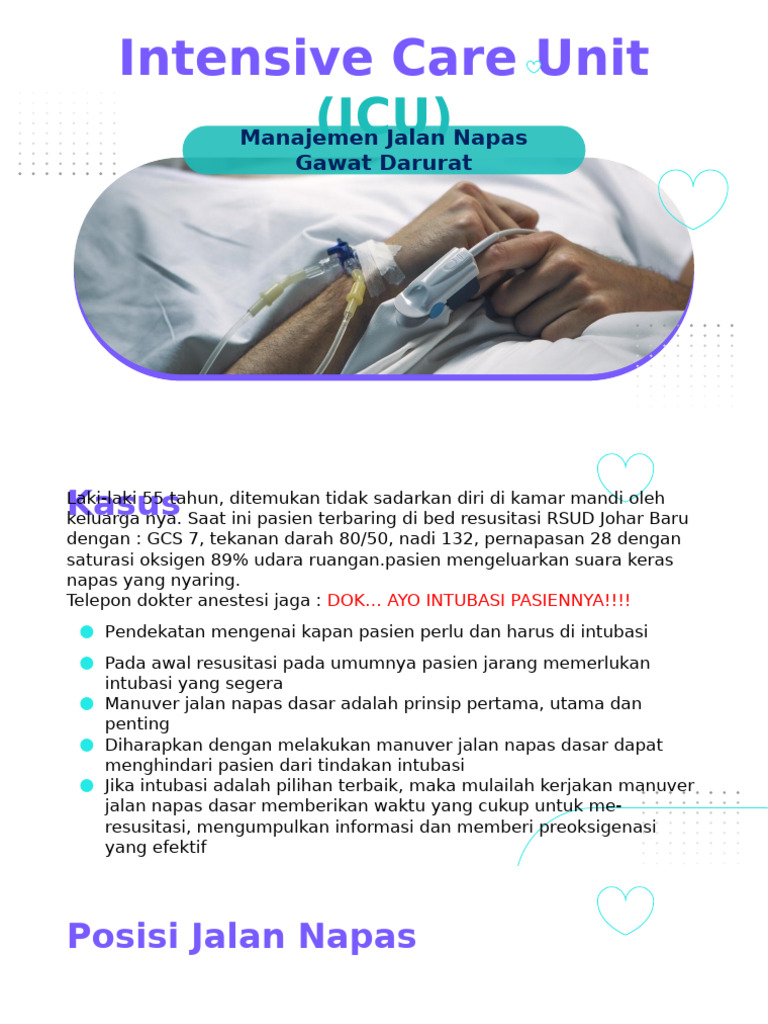 Intensive Care Unit (ICU) Center by Slidesgo | PDF
