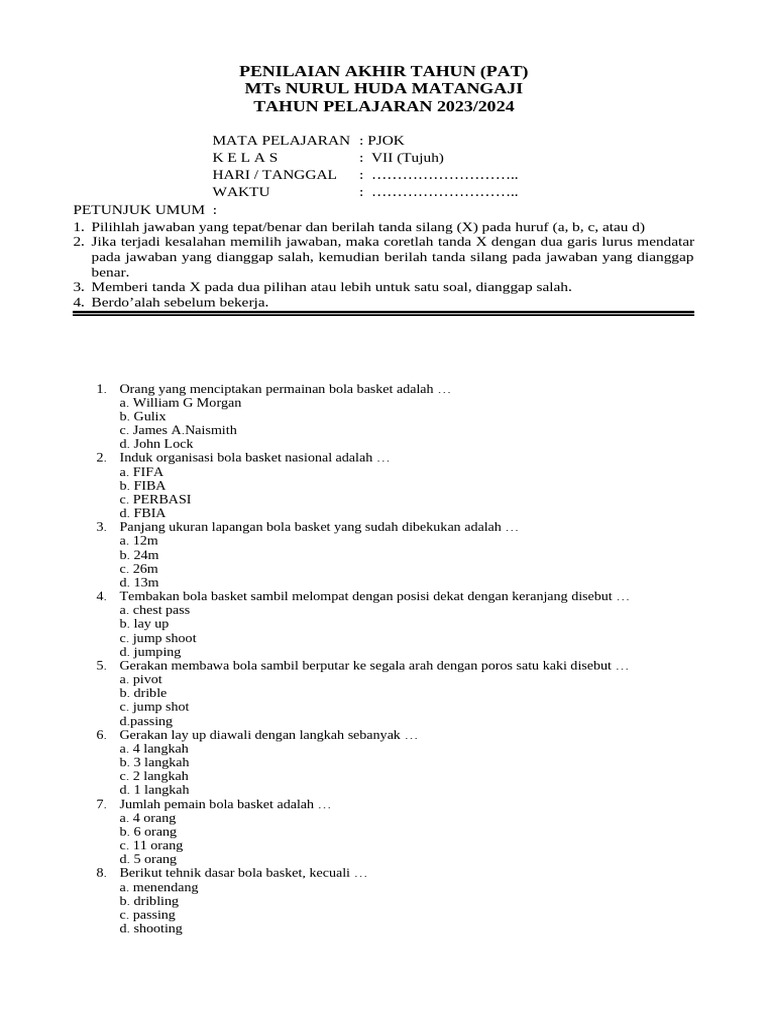 Soal 7 | PDF