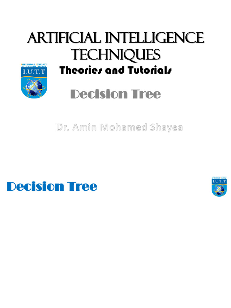 Dr.Amin.ML-Ch05-DT | PDF