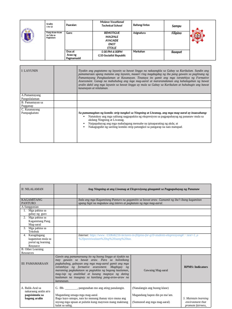Pangkat 4 - DLP Finall | PDF