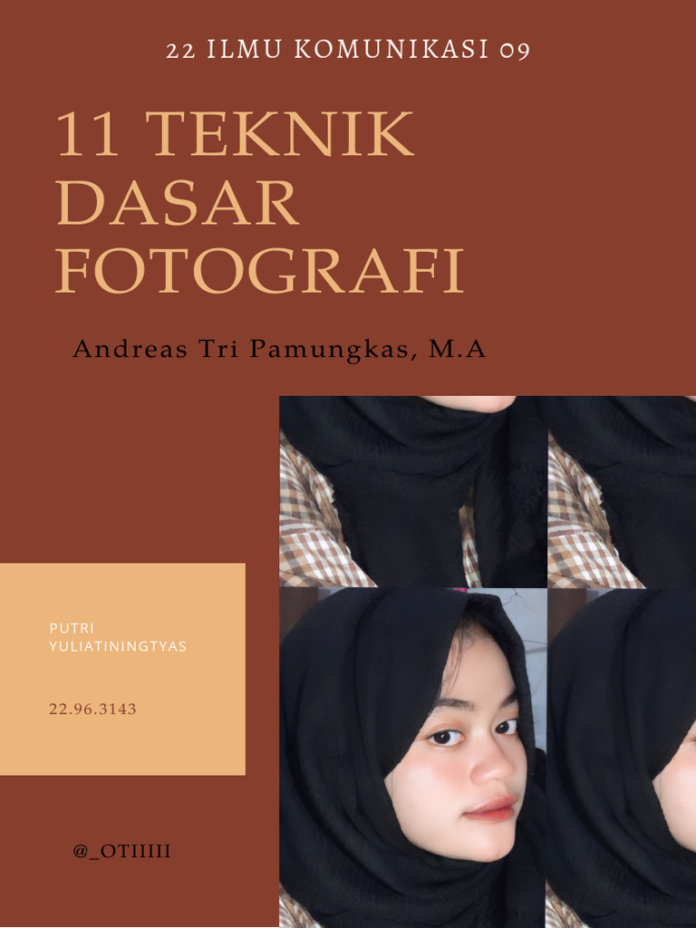 11 Teknik Dasar Fotografi | PDF