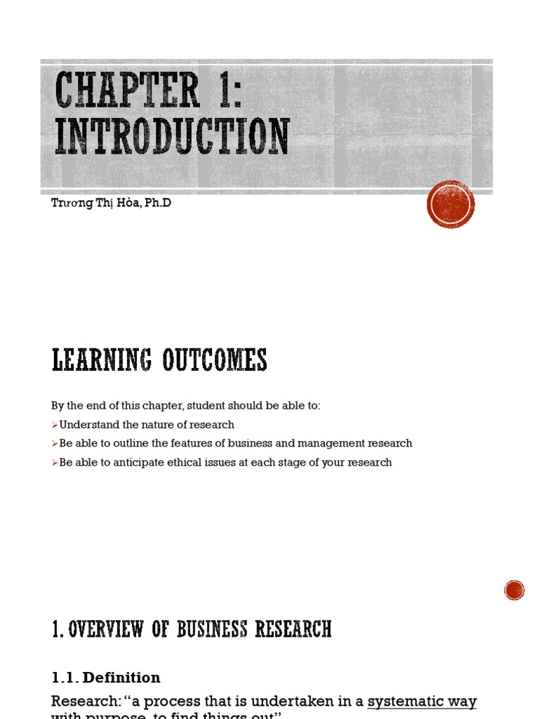 C1 Introduction | PDF