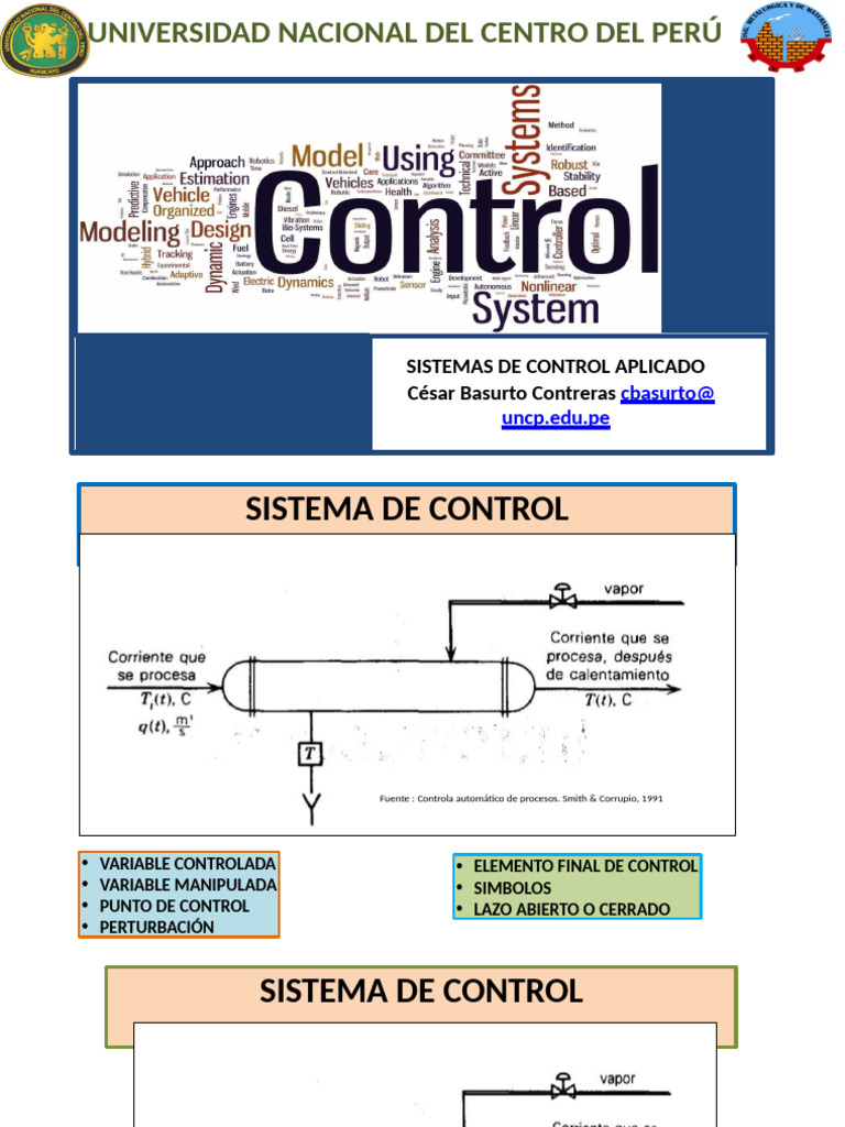 Sesion 2 Lunes 17-04-23 - Control Automatico | PDF | Transformada de Laplace | Sistema de control