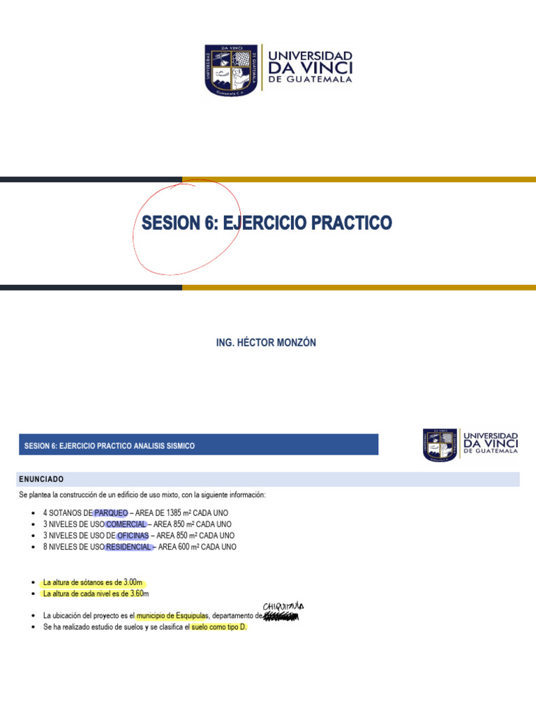 SESION 7- EJEMPLO PRACTICO -COMENTADO | PDF