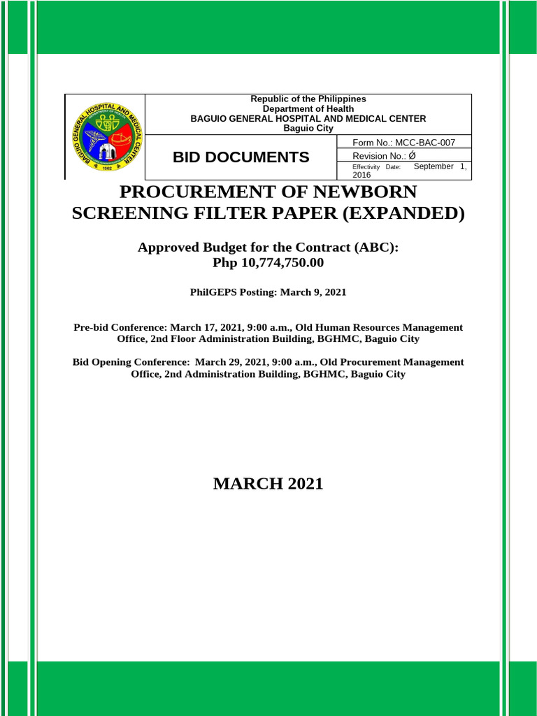 New Born Screening | PDF