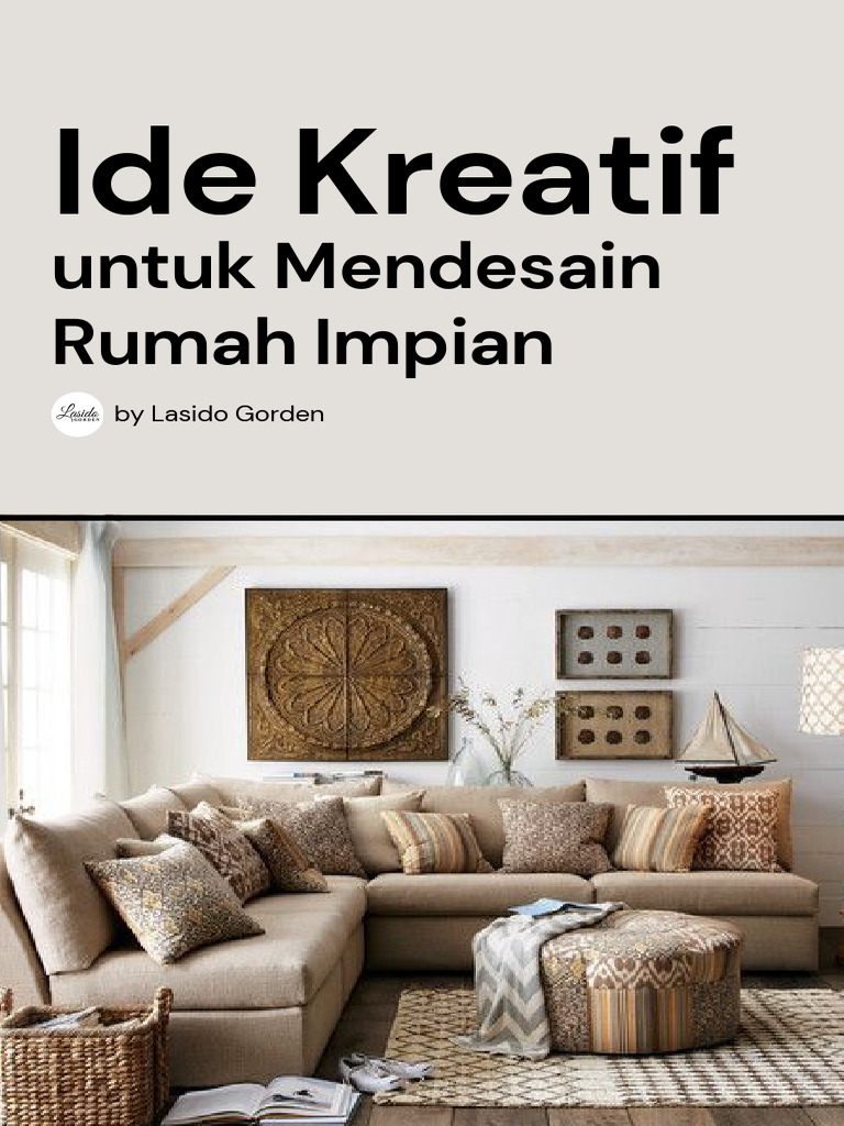 Ide Kreatif Untuk Mendesain Rumah Impian | PDF | Griya & Taman | Seni