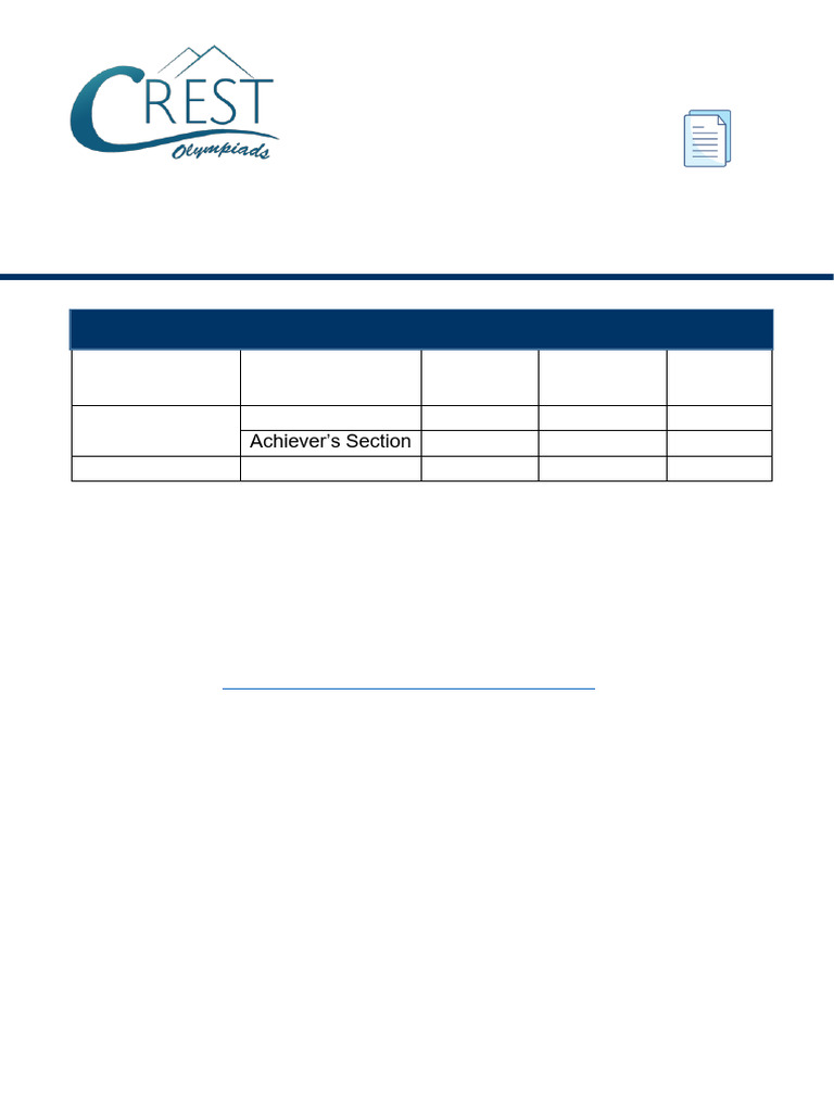 CSO Sample Paper For Class 5 | PDF