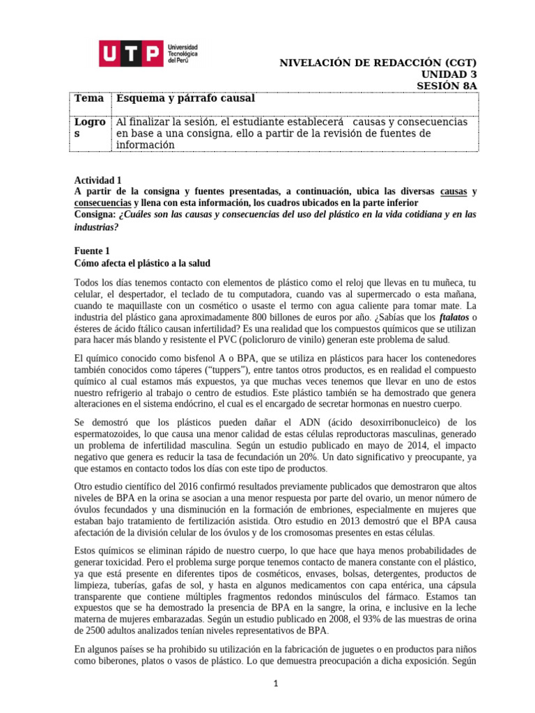 U3-S08.S1-Práctica de de Causalidad | PDF