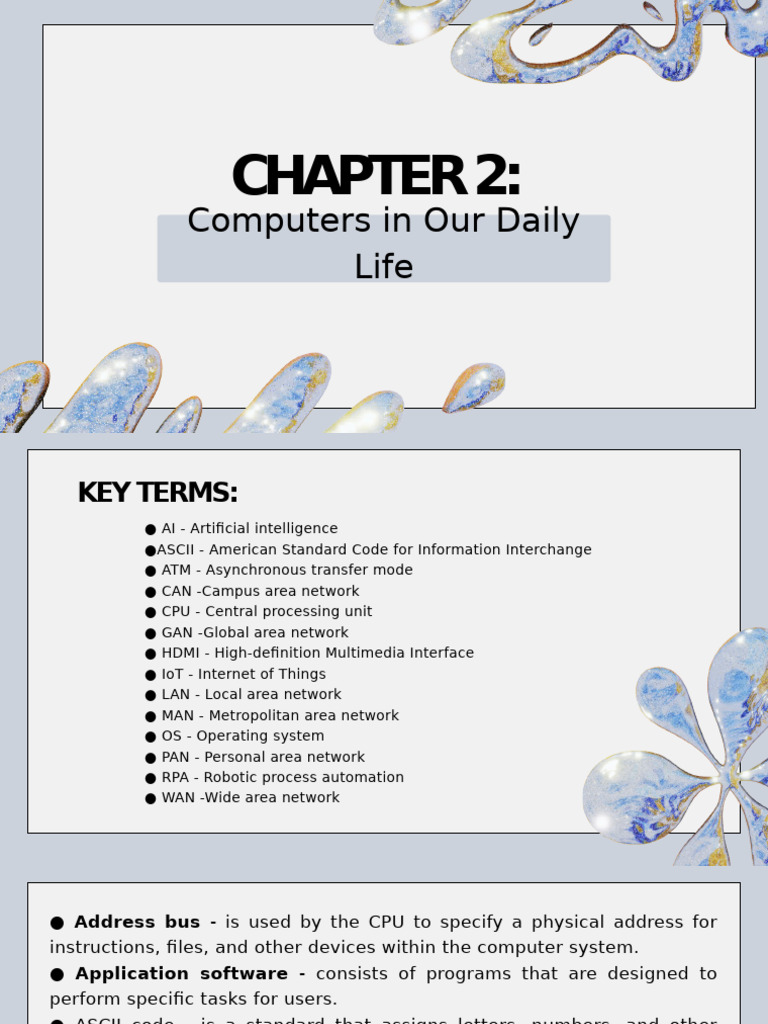 Blue Modern Group Project Creative Presentation CH2 | PDF | Computer Network | Wi Fi