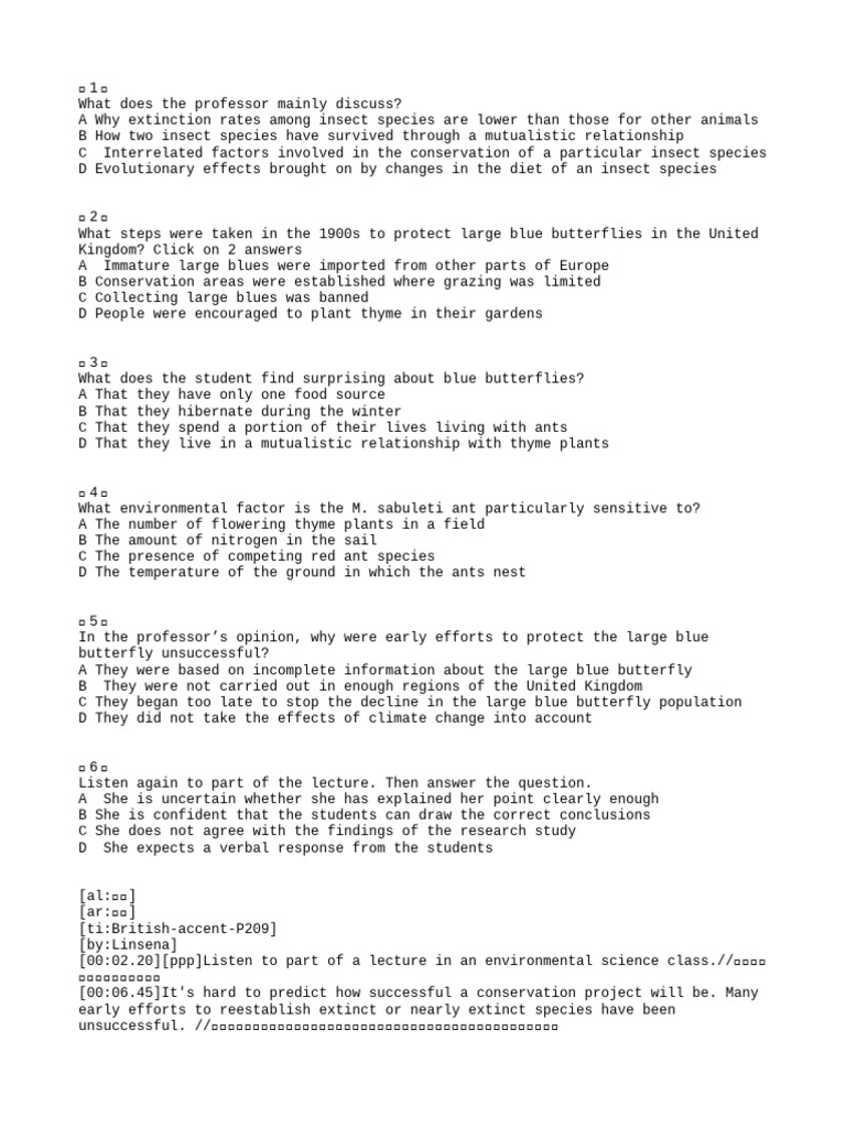 British Accent P209 | PDF