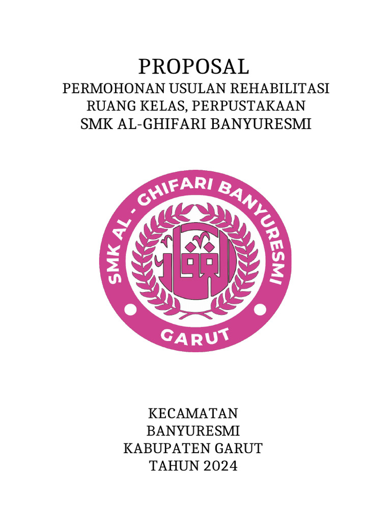 Contoh PROPOSAL REHAB KELAS | PDF