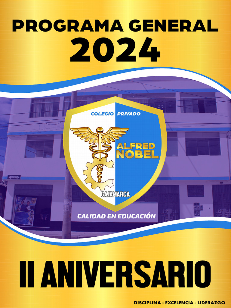 Programa General Aniversario 2024 | PDF