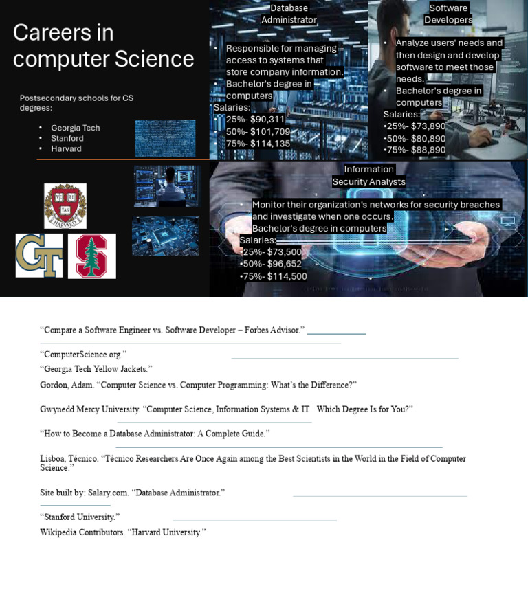 Careers in Computer Science | PDF