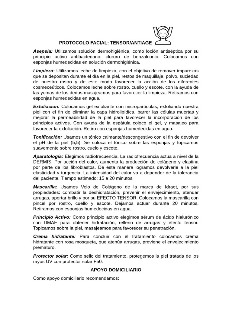 Protocolo Facial | PDF