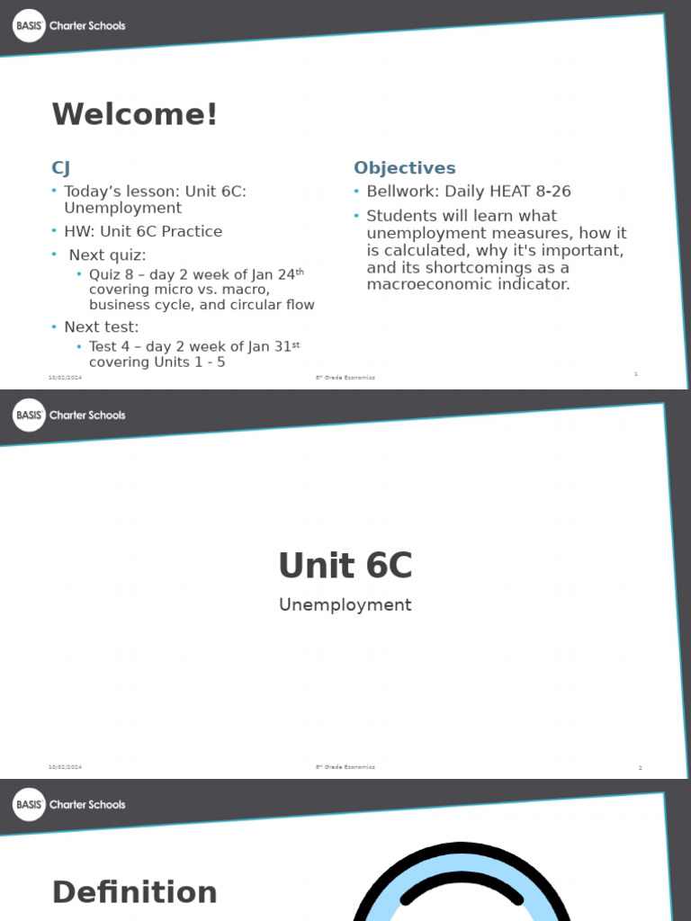 Unit 6c - Unemployment | PDF