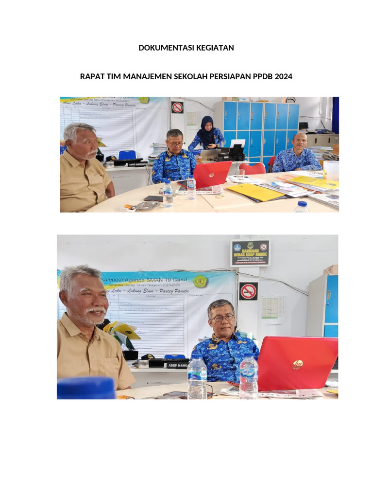 Dokumentasi Kegiatan PPDB 2024 | PDF