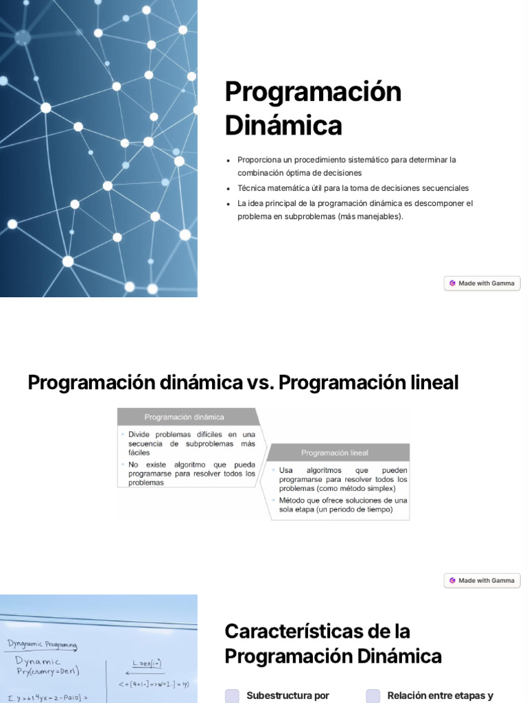 Programacion Dinamica | PDF | Programación dinámica | Programación de computadoras