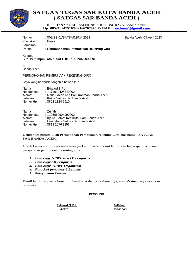 Surat Audiensi Ke Walikota BDG | PDF