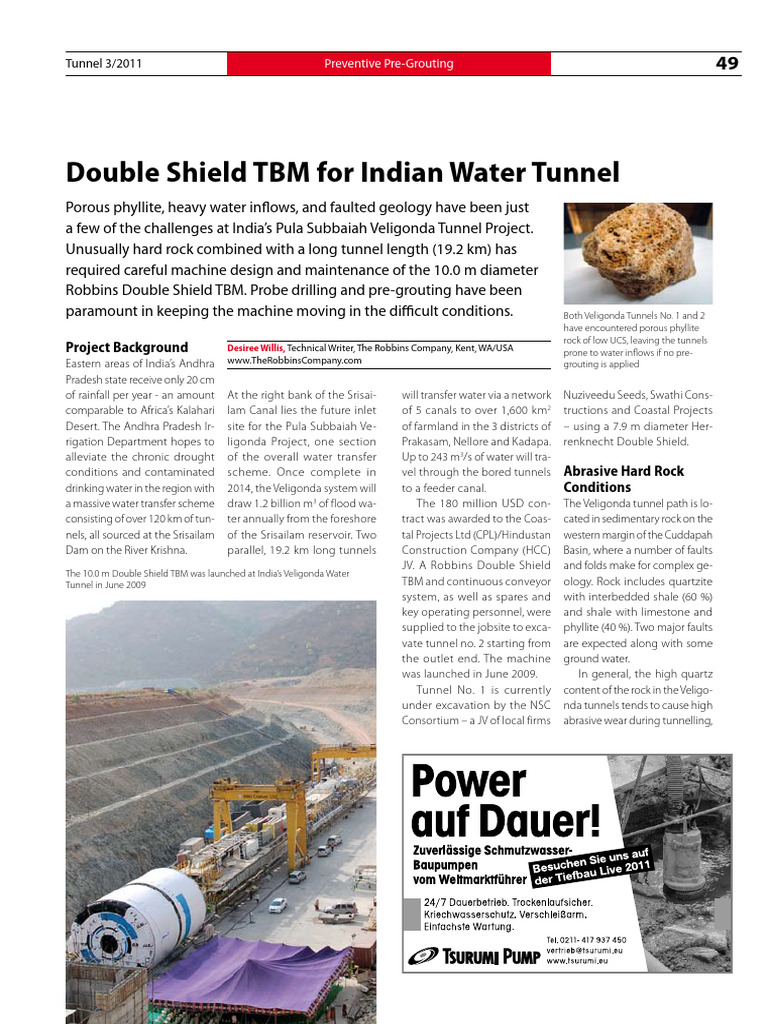 Double shield tbm | PDF