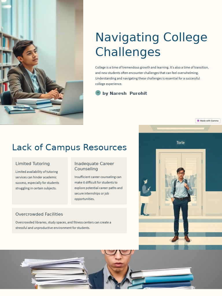 Navigating College Challenges | PDF