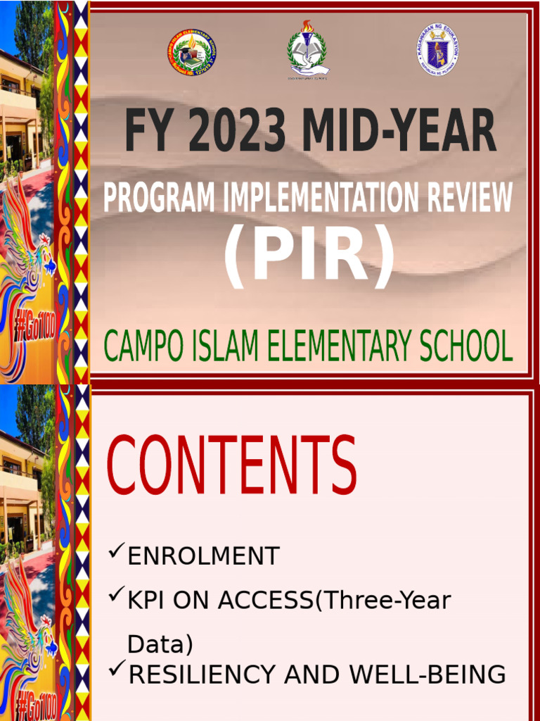 Cid 1 2 3 Mid-Year-Pir-2023 | PDF